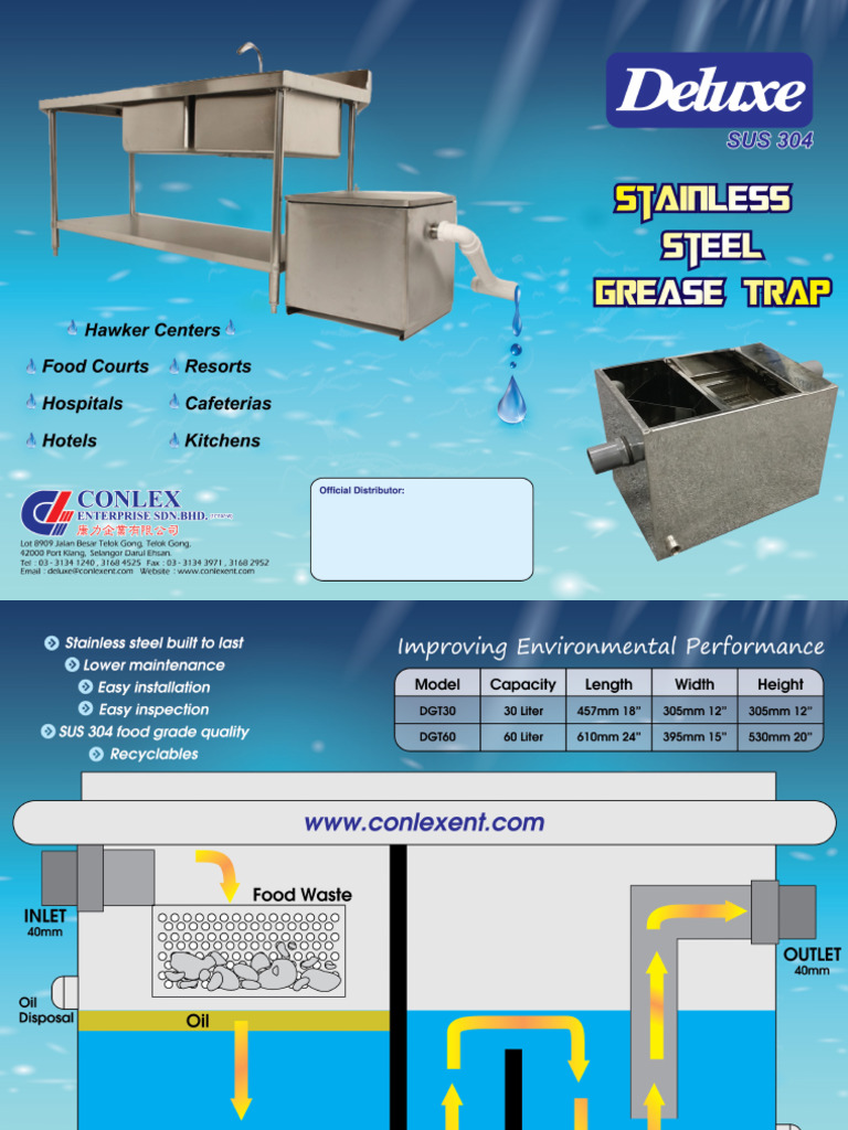 Grease Trap | PDF