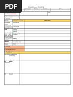 Detailed Lesson Plan Template | PDF | Learning | Lesson Plan