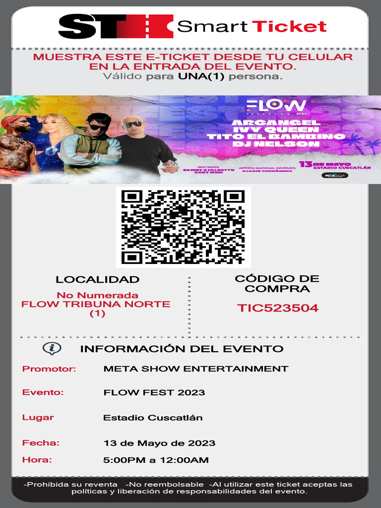 SmartTicket 523504 | PDF