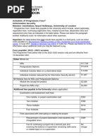 2024 Exam Fees and Charges Overview | PDF