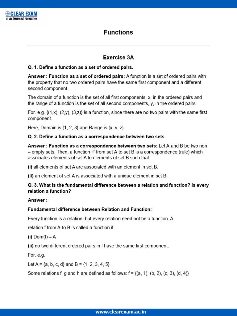 ch3 | PDF | Function (Mathematics) | Arithmetic