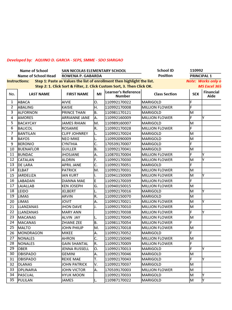 SNES.. NATG6 Stratified Sampling Template 1 | PDF | Sampling ...