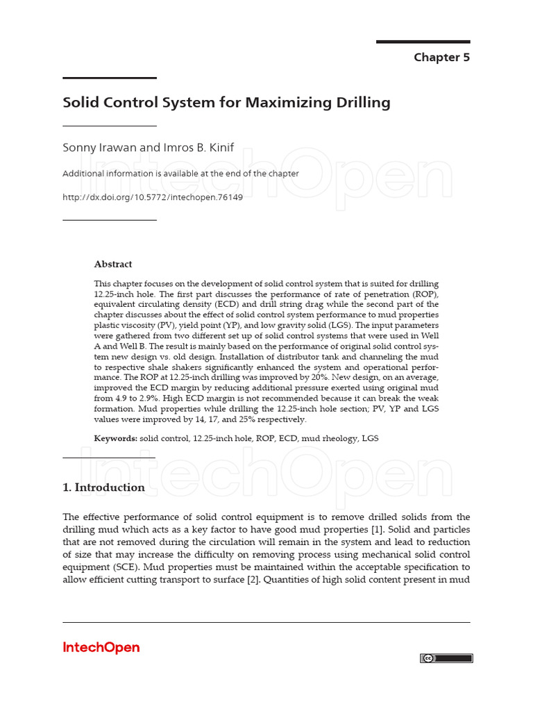 Solid Control eva | PDF | Applied And Interdisciplinary Physics