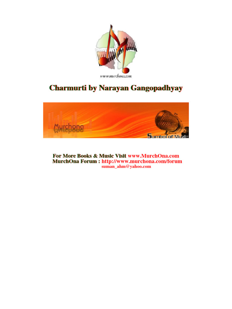 Charmurti by Narayan Gangopadhyay | PDF