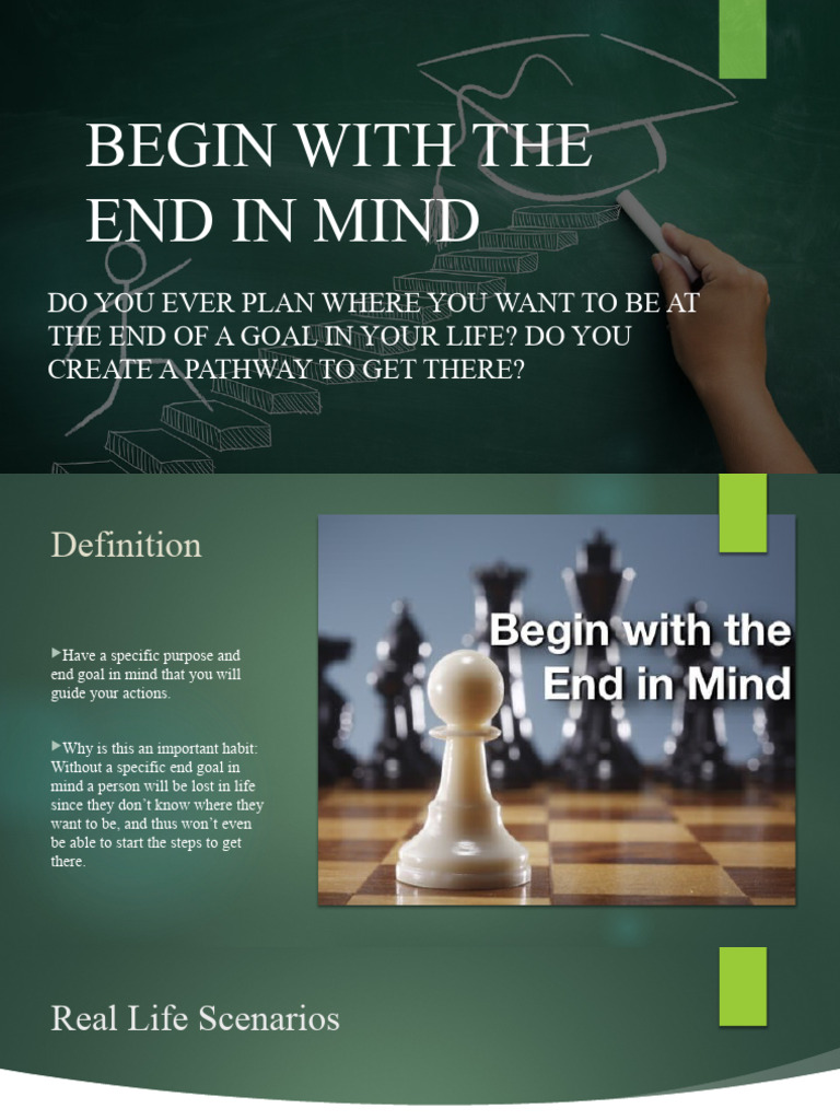 Define Your End Goal for Success | PDF