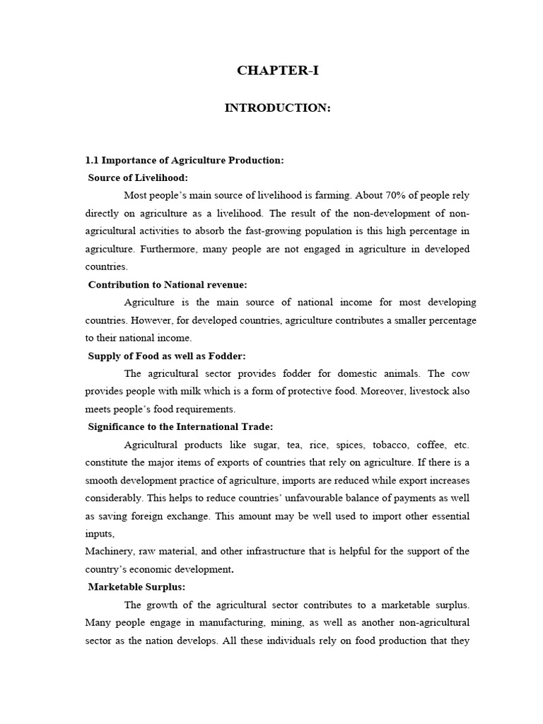 Rawe Report Pratiksha | PDF | Agriculture | Food Security