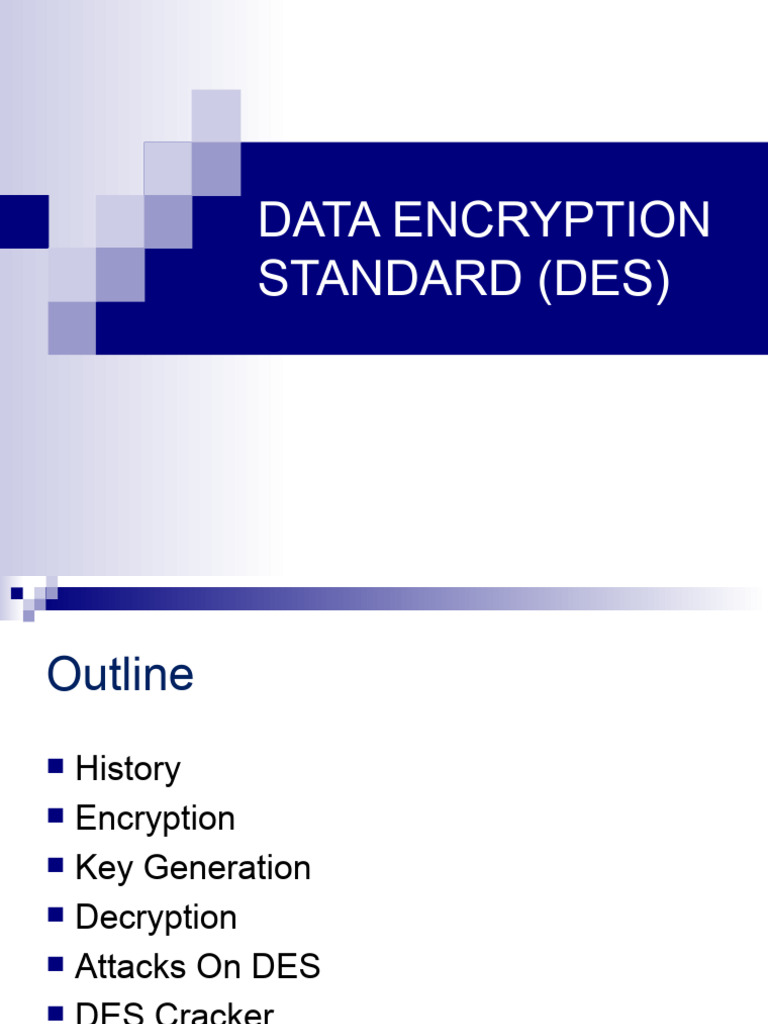 Des Its Variants | Download Free PDF | Computer Security | Security
