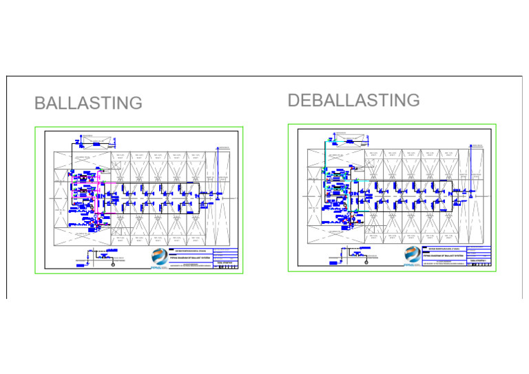 Gambaran Jalur Pipa Ballast & Deballast HENRY-Model | PDF
