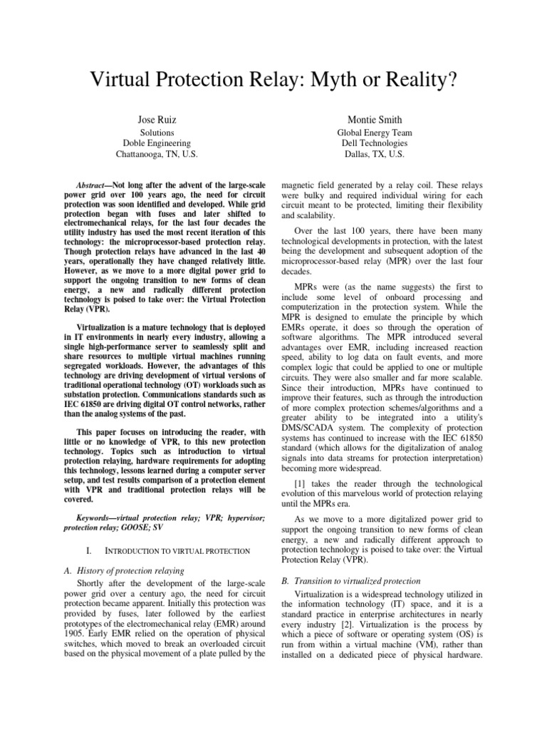 Virtual Relays for Energy Experts | PDF | Virtual Machine | Virtualization