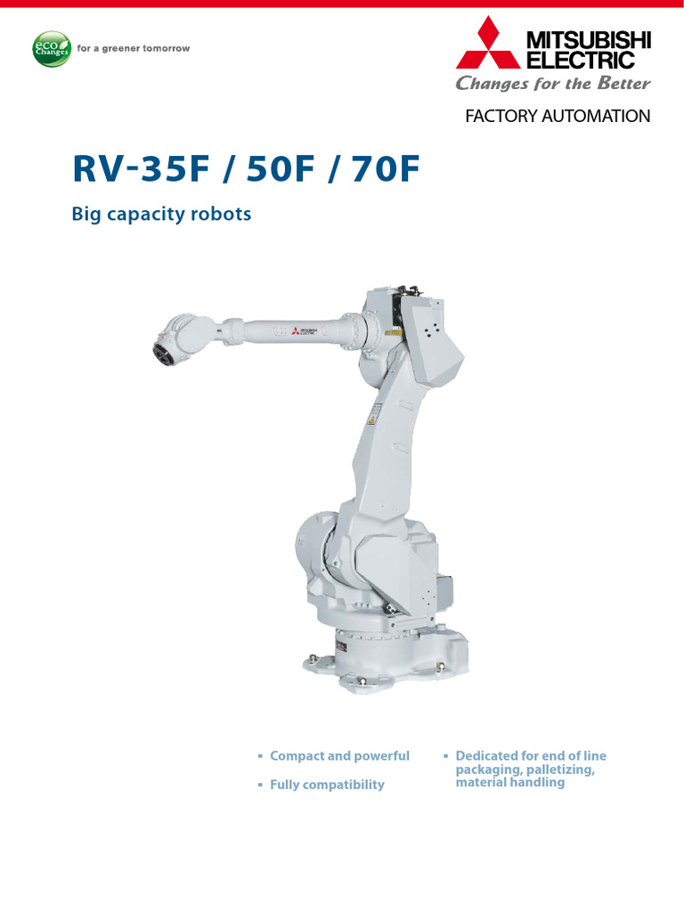 RV 35,50,70F | PDF | Automation | Robot