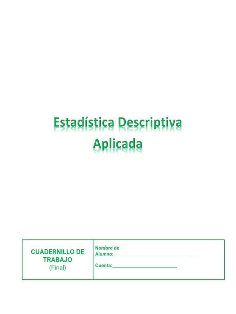 Cuadernillo Final | PDF | Desviación Estándar | Vodka