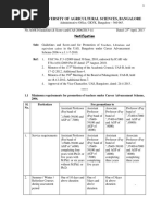 UGC CAS Promotion Guidelines 2018 | PDF | Libraries | Librarian