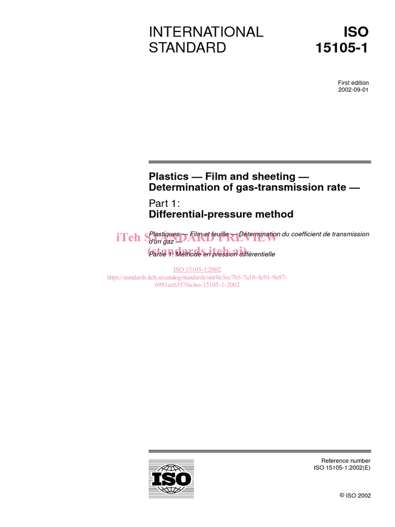 Iso 15105 1 2002 | PDF | International Organization For Standardization ...
