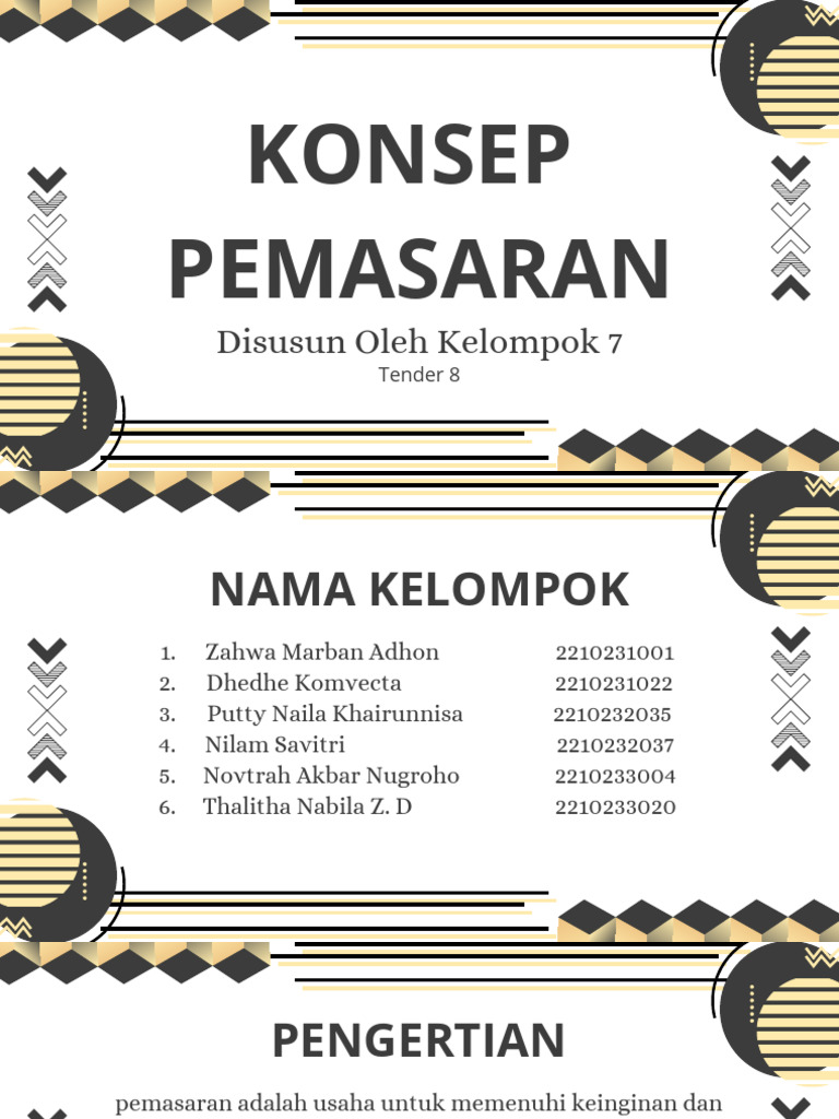 Konsep Pemasaran Segmentasi Dan Targeting Serta Positioning | PDF