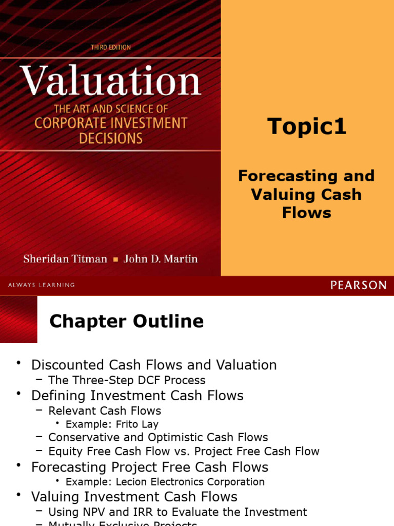 Topic 1 | PDF | Net Present Value | Discounted Cash Flow