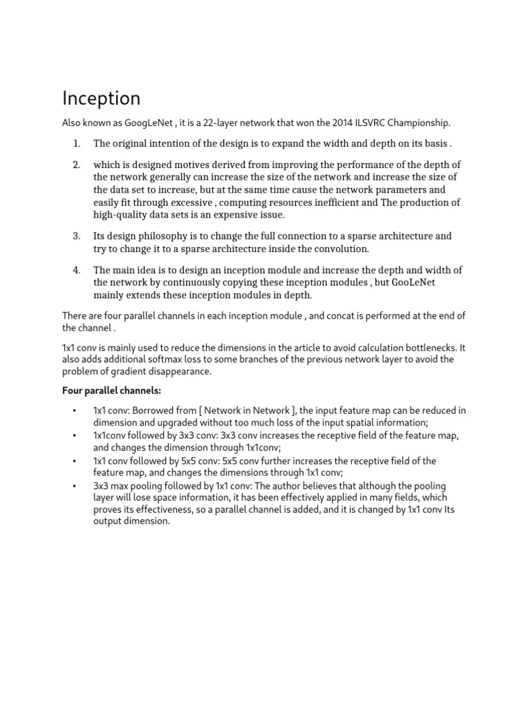 Inception | PDF | Algorithms | Applied Mathematics