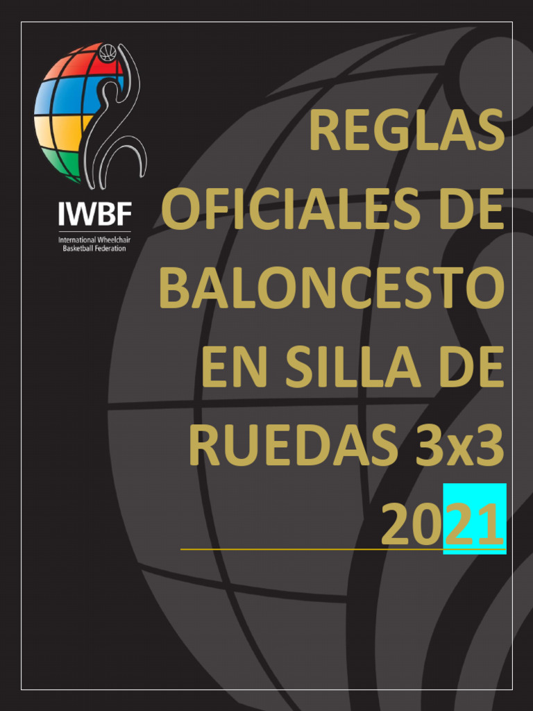 REGLAS IWBF 3x3 ESPAÑOL 2021 Enero DEF | Descargar gratis PDF | Reglas y regulaciones deportivas ...