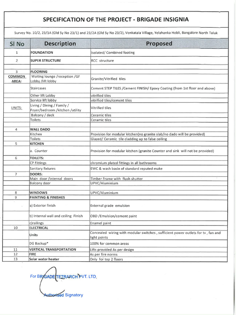 Specifications | PDF