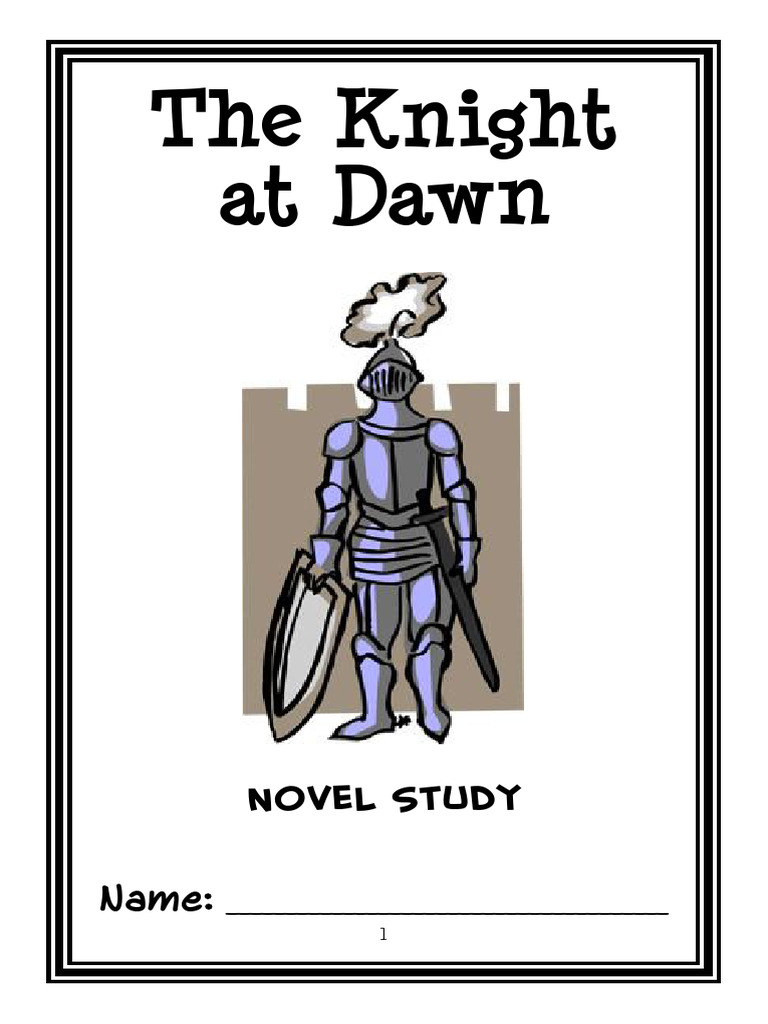 Magic Tree House #2 - The Knight at Dawn Novel Study - by McMarie | PDF ...