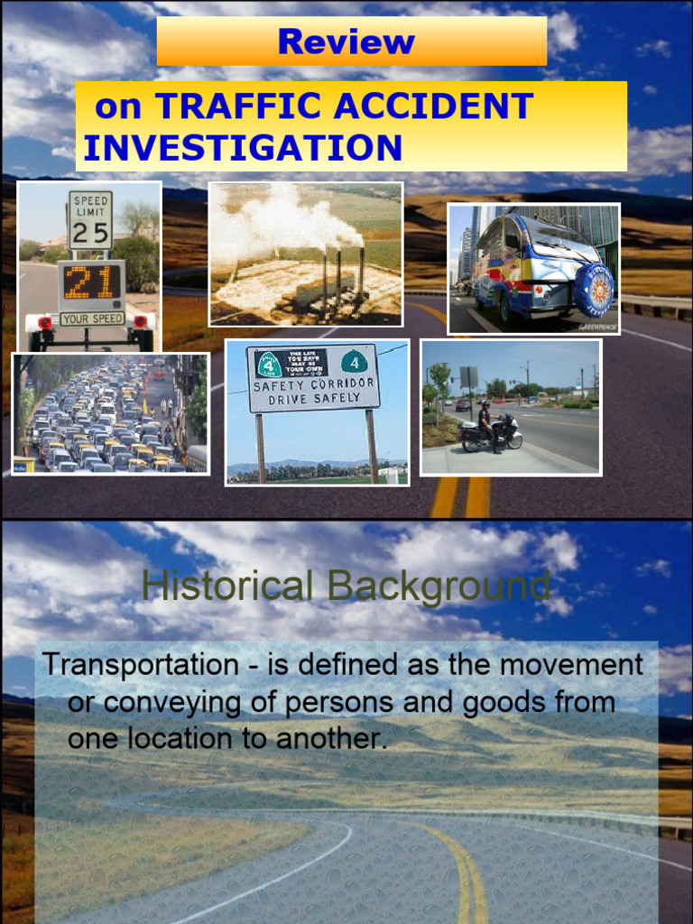 5 Pillars of Traffic MNGT | PDF | Traffic | Particulates