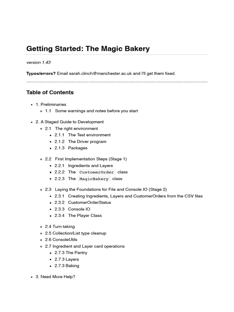 Guide To Getting Started Pdf Method Computer Programming Class Computer Programming 0384