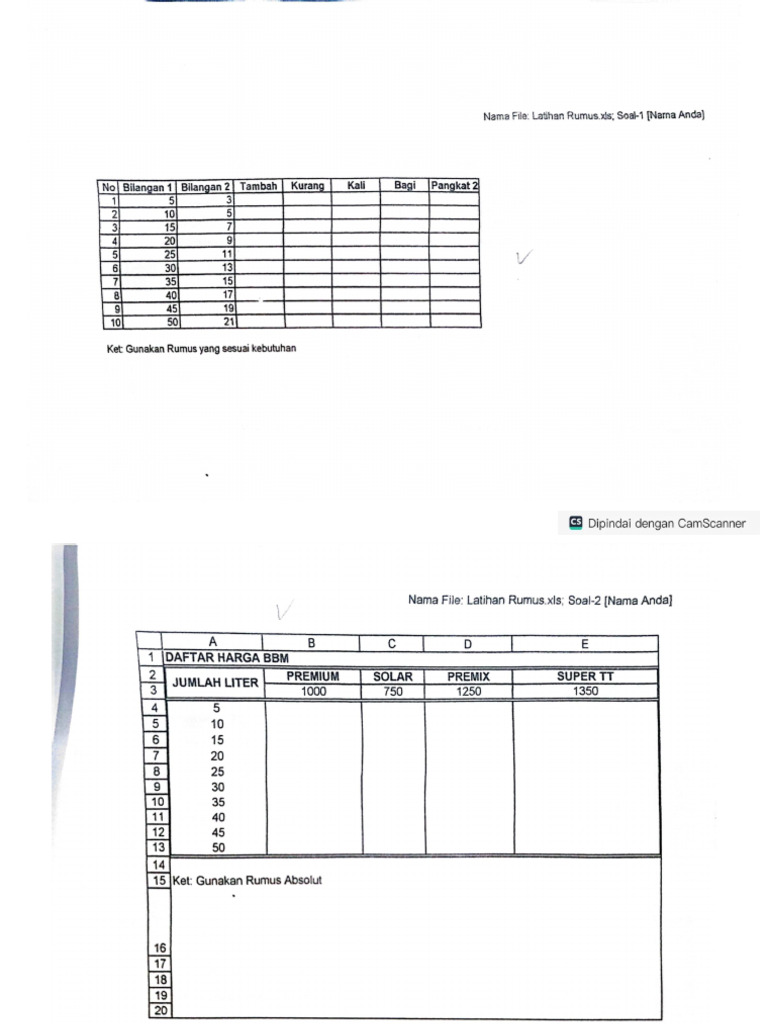Modul Excel Mandiri | PDF