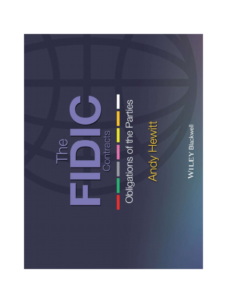 Hewitt, Andy - The FIDIC Contracts - Obligations of The Parties-Wiley ...
