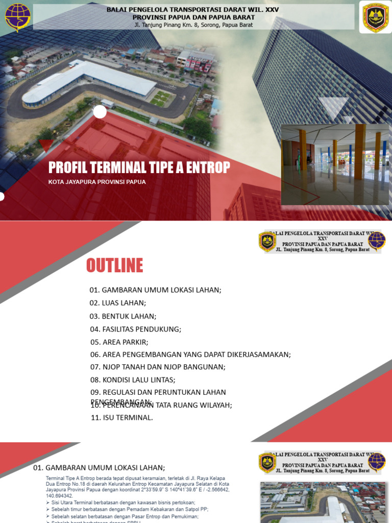 Profil Terminal Tipe A Entrop Kota Jayapura | PDF