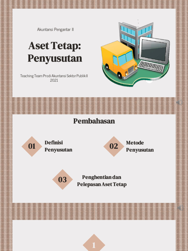 7 Penyusutan Aset Tetap | PDF