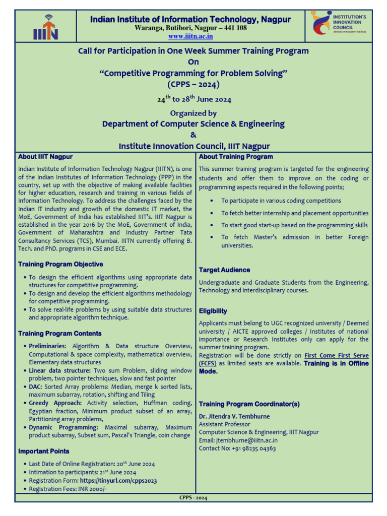 Cpps 2024 1 Pdf Computer Programming Computer Science 