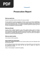 CPPREP4002 - Prosecution Report v1.0 | PDF | Consumer Protection | Private Law