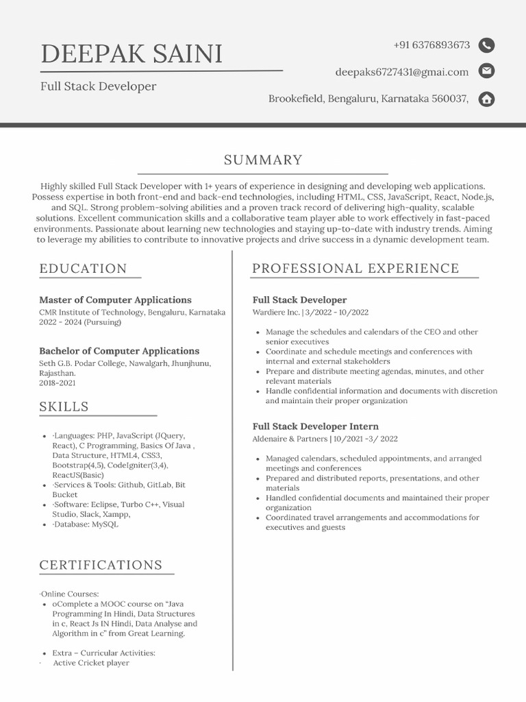 Deepak - Saini - Pro | PDF