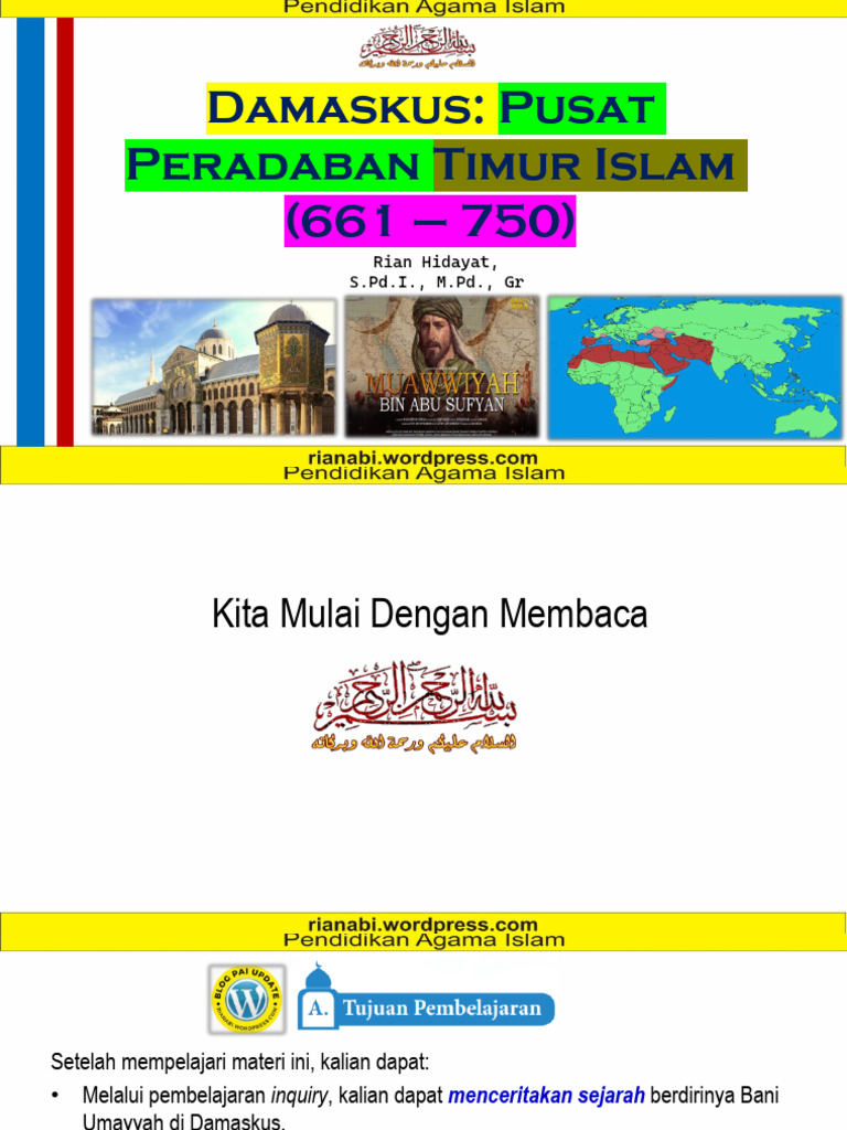 Sejarah Bani Umayyah di Damaskus | PDF | Sejarah | Agama & Spiritualitas
