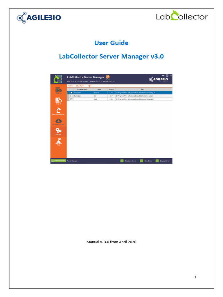 LC ServerManager Manual v3 | PDF | Networking | Web Server