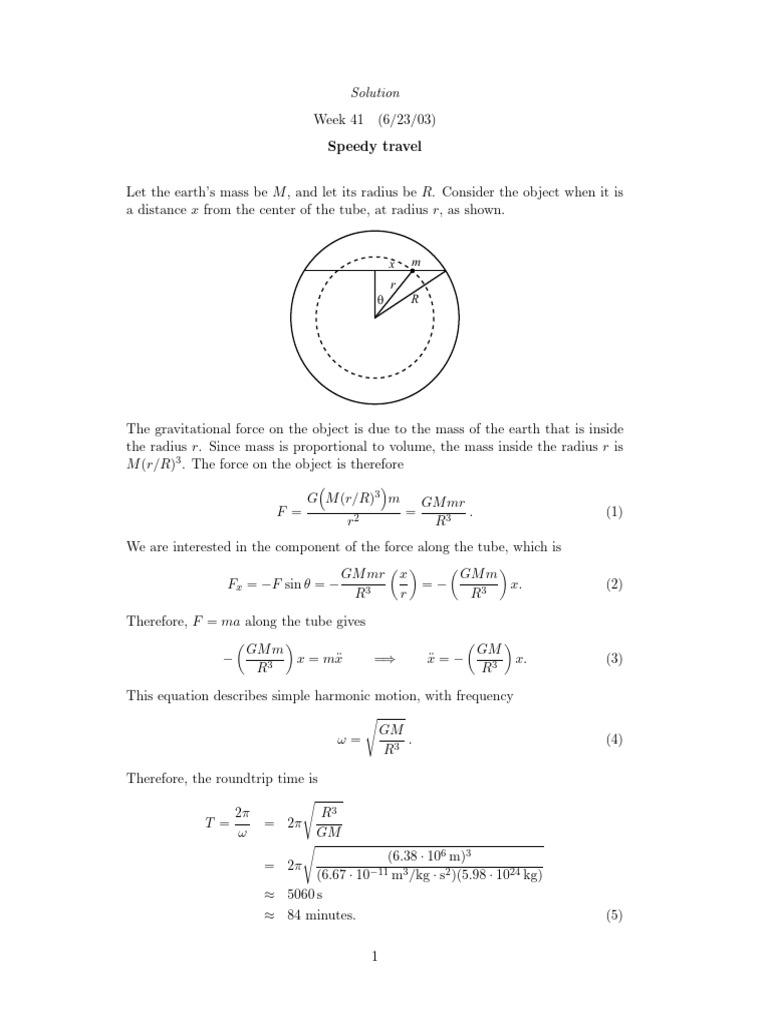 Sol 41 | PDF | Force | Mass