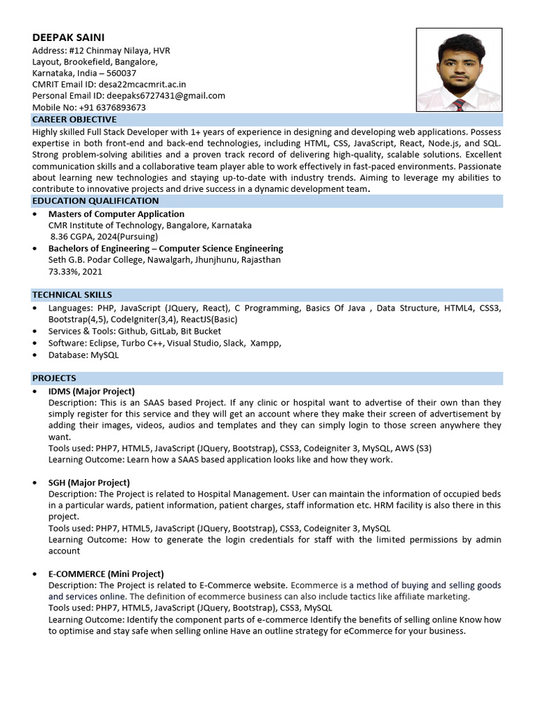 Deepak Saini Pro | PDF | E Commerce | Java Script