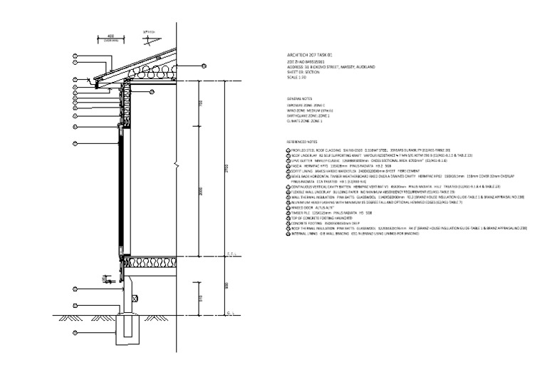 Task 01 Section | PDF | Environmental Design | Building Engineering Task 01 Section | PDF | Environmental Design | Building Engineering