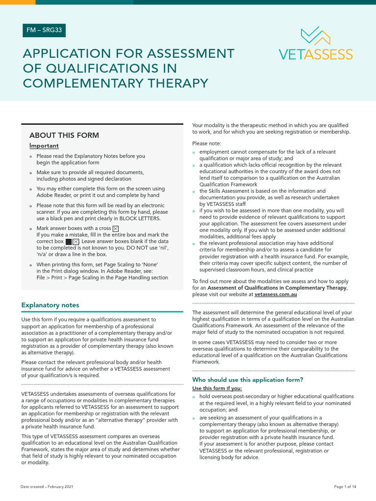 Application for Complementary Registration | PDF | Mail | Academic Degree