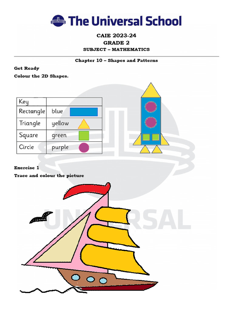 Chapter 10 - Shapes and Patterns - Mathematics - Grade 2 - CAIE 2023-24 ...