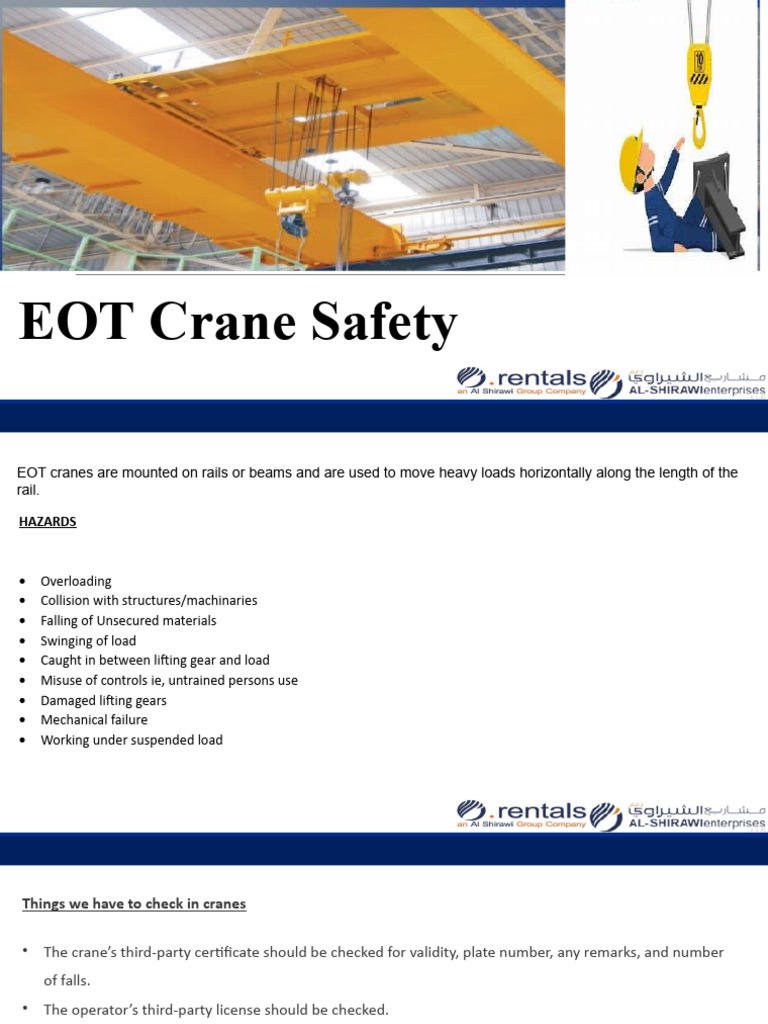 EOT Crane Safety | PDF