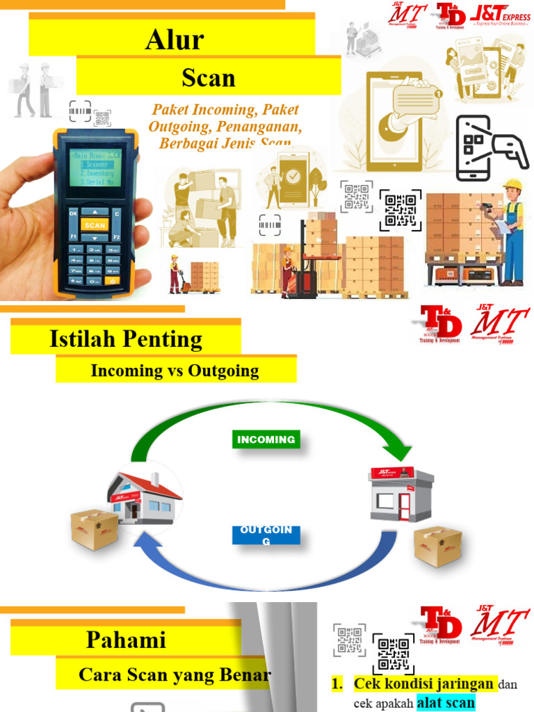 Panduan Lengkap Proses Scan Paket | PDF