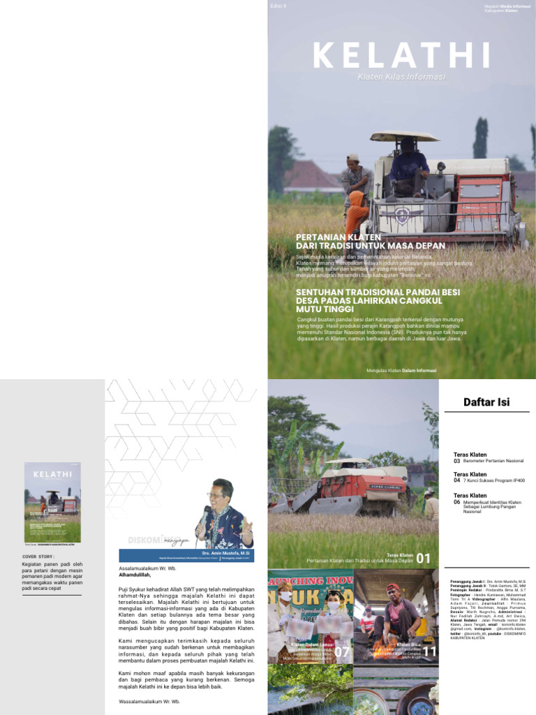 Pertanian Klaten: Tradisi dan Inovasi | PDF