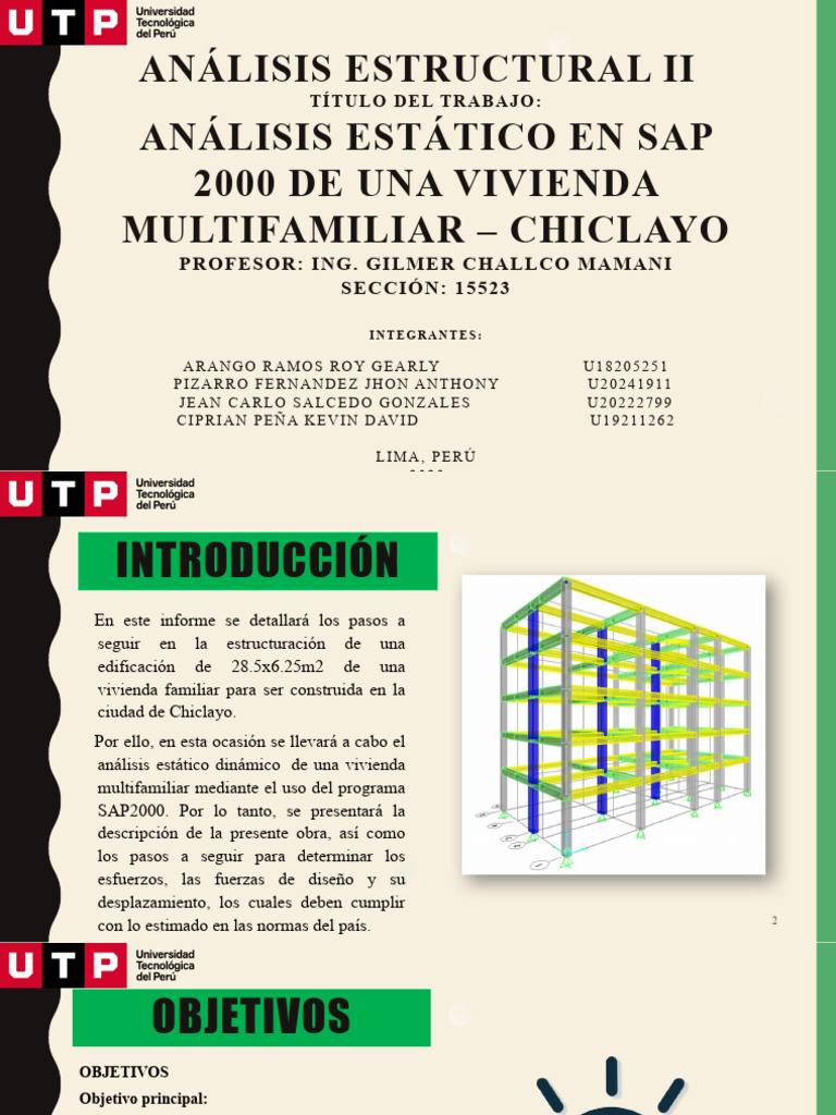 Análisis Estructural - Ii - Final | PDF | Software | Viga (Estructura)