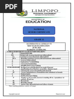 2025 Maths Lit GRD 12 Term 2 Assignment Memo | PDF