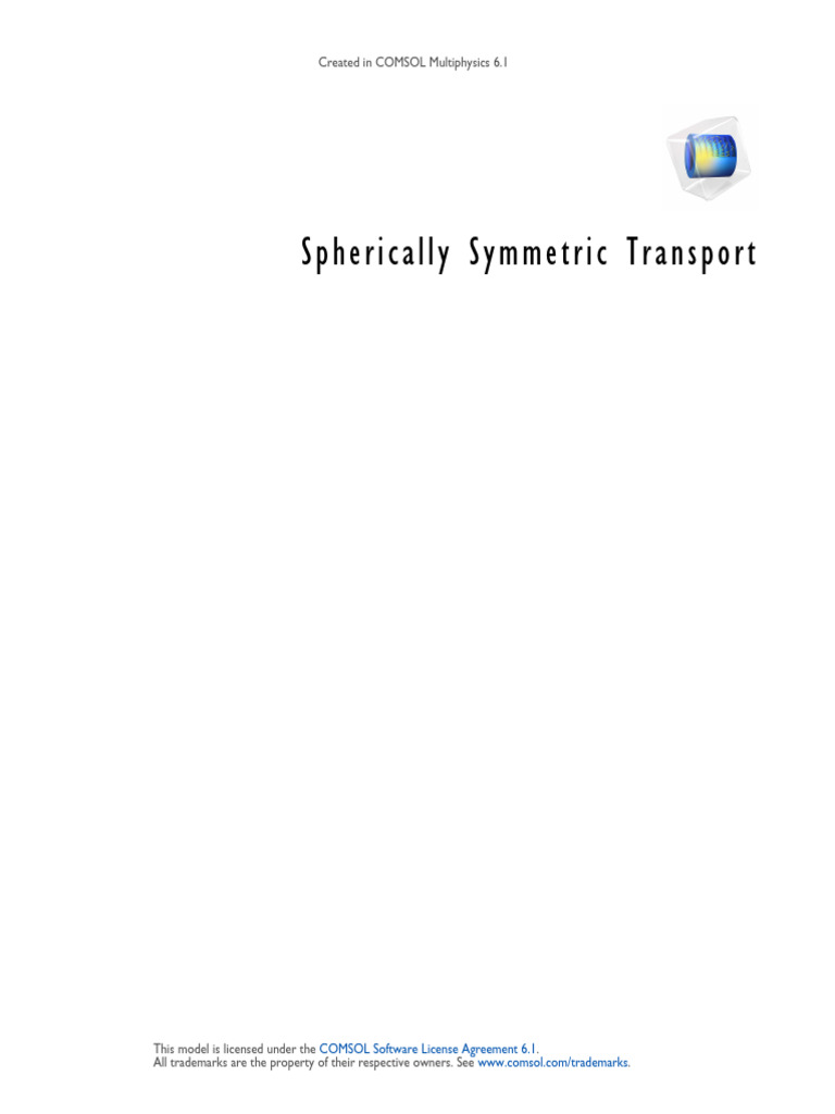 Models - Mph.spherically Symmetric Transport | PDF | Sphere | Density