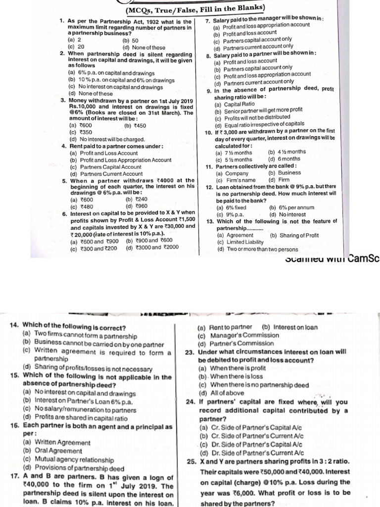 Acc Unit 1 Fundamentals | PDF