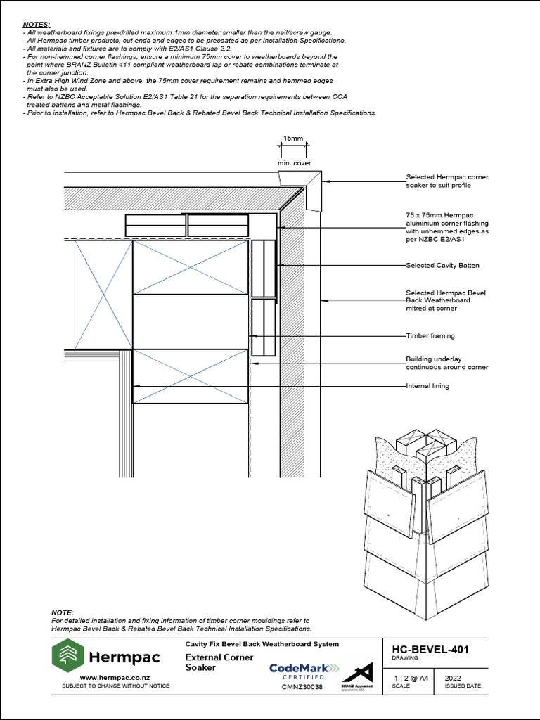 HC Bevel 401 | PDF | Materials | Building Materials
