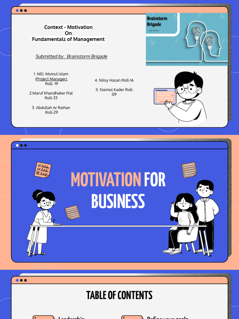 Assignment On Motivation in Management | Download Free PDF | Motivation ...