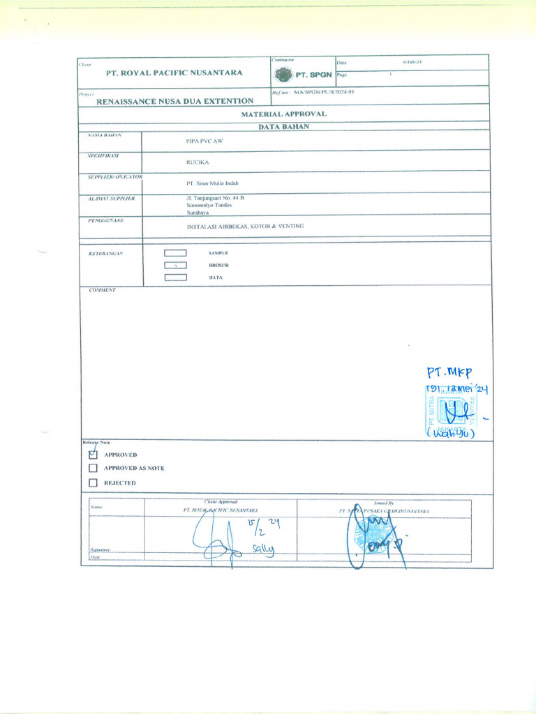 MA - Pipa PVC AW - Review PT - MKP | PDF