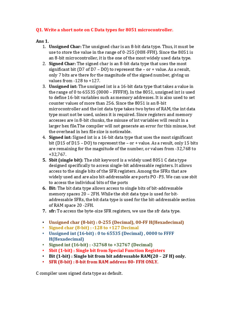FMA Unit 3 Imp (Question & Answers | PDF | Integer (Computer Science ...